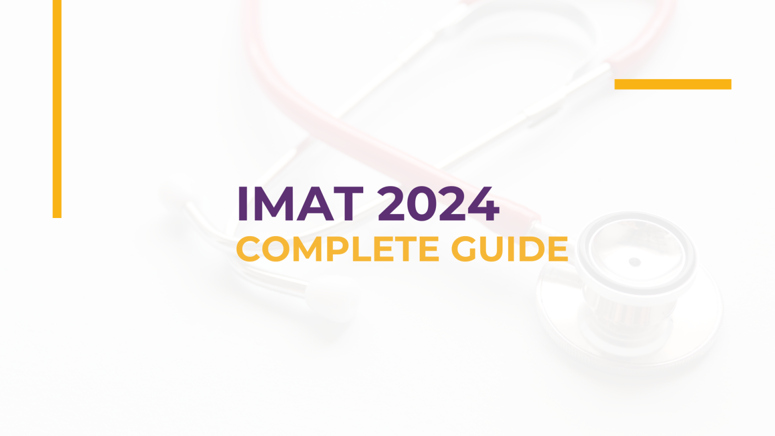 OFFICIAL IMAT 2024 SYLLABUS EXPLAINED